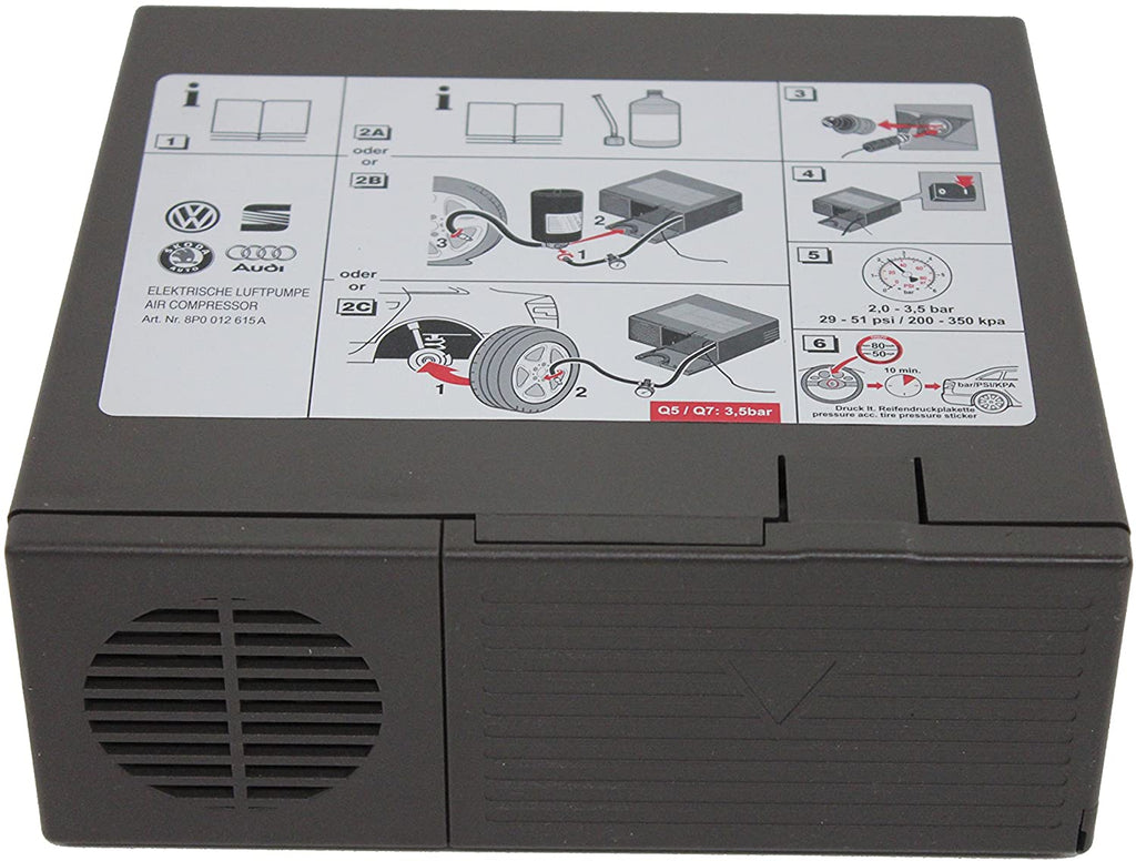 Genuine Audi 8P0012615A Air Compressor – PartLimit