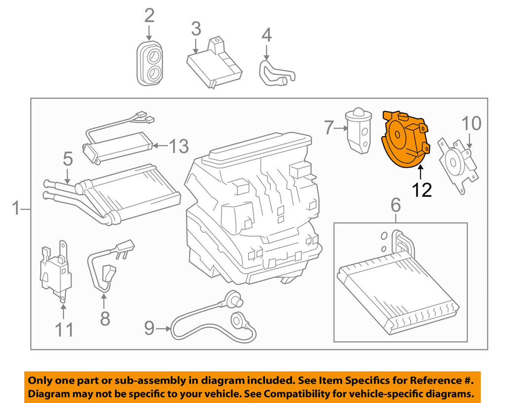 TOYOTA OEM Evaporator Heater-Servo 8710602200 – PartLimit