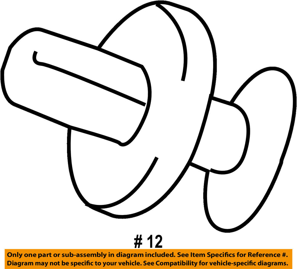 TOYOTA OEM Exterior-Rear-Lower Molding Clip 9046705170 – PartLimit