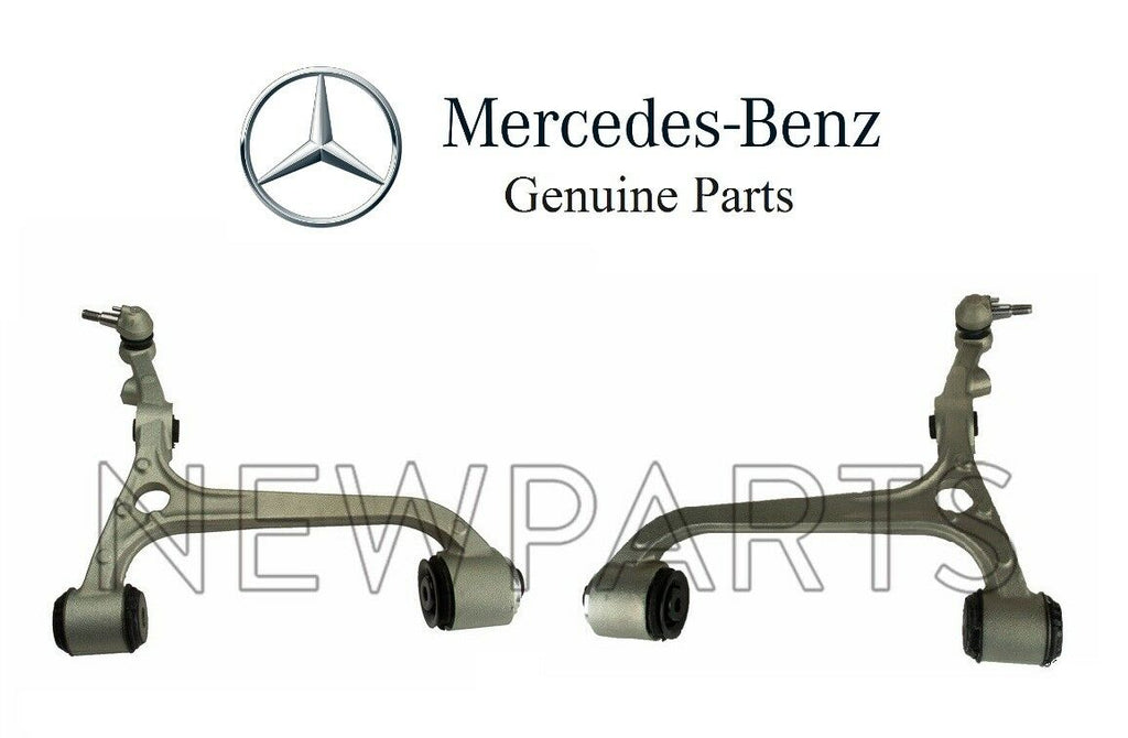 For Mercedes W211 E-Class 4Matic Pair Set 2 Front Lower Control Arms G ...