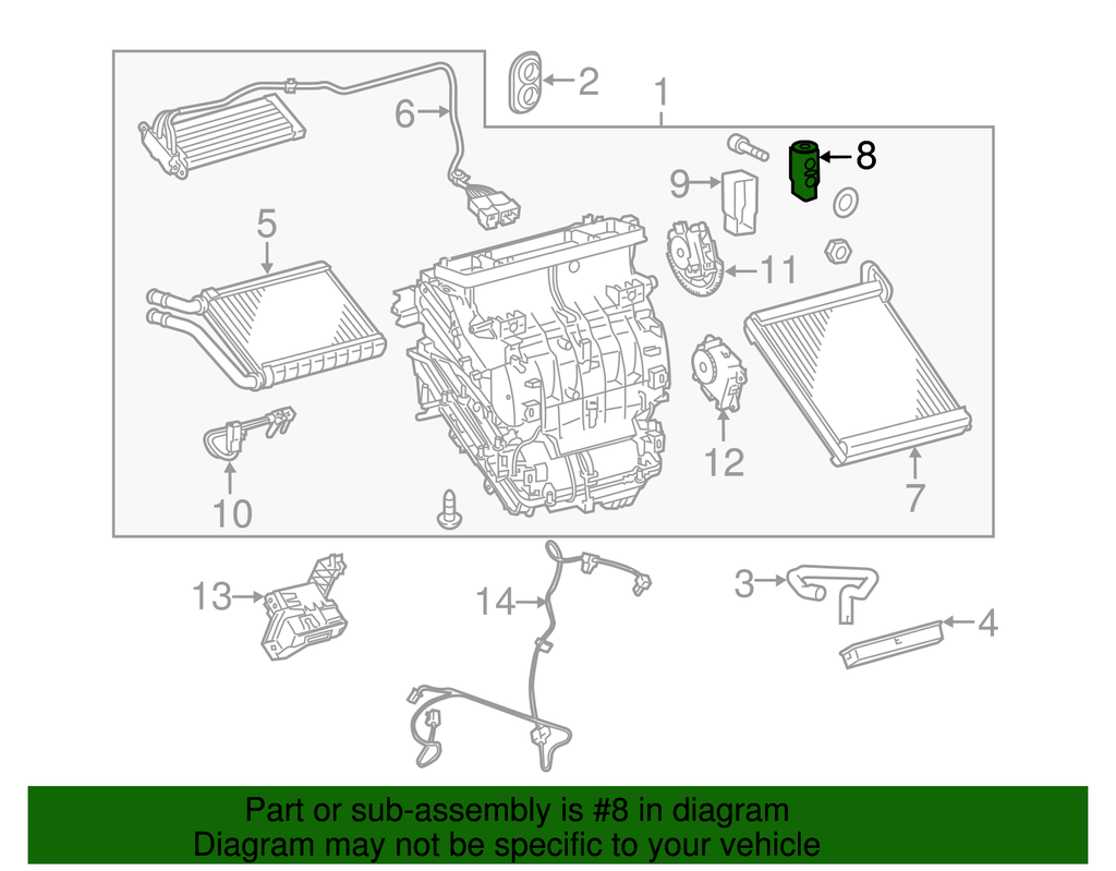 Genuine Toyota Expansion Valve 88515-02420 – PartLimit