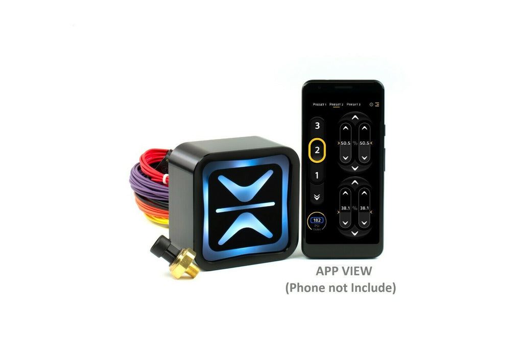 AccuAir ENDO-CT Raw Aluminum Tank Vu4 Valve Manifold E+ Connect Manage ...