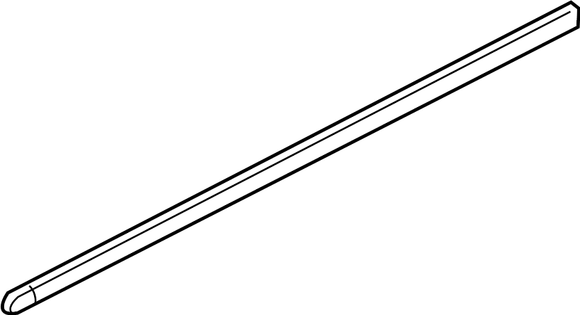 Nissan 80876-4BA0A Door Molding (Right, Front). – PartLimit