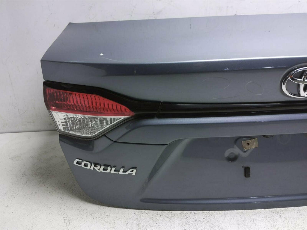 2020 Toyota Corolla Trunk Lid Rear Deck 64401-02F10 Gray W/O Keyless E ...