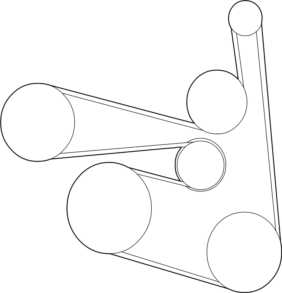 Nissan/INFINITI 11720-3TA0A Serpentine Belt. – PartLimit