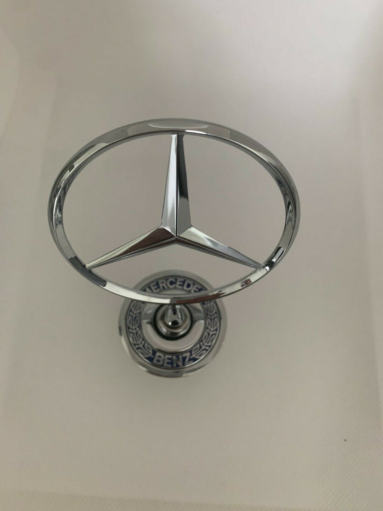 Mercedes-Benz OEM Front Hood Ornament Mounted Star Logo Badge Emblem ...
